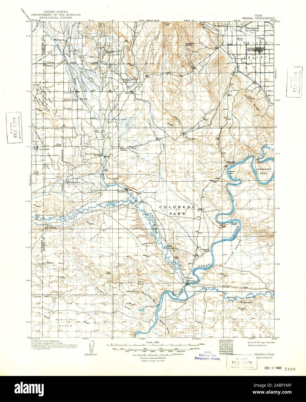 Map of vernal hi-res stock photography and images - Alamy