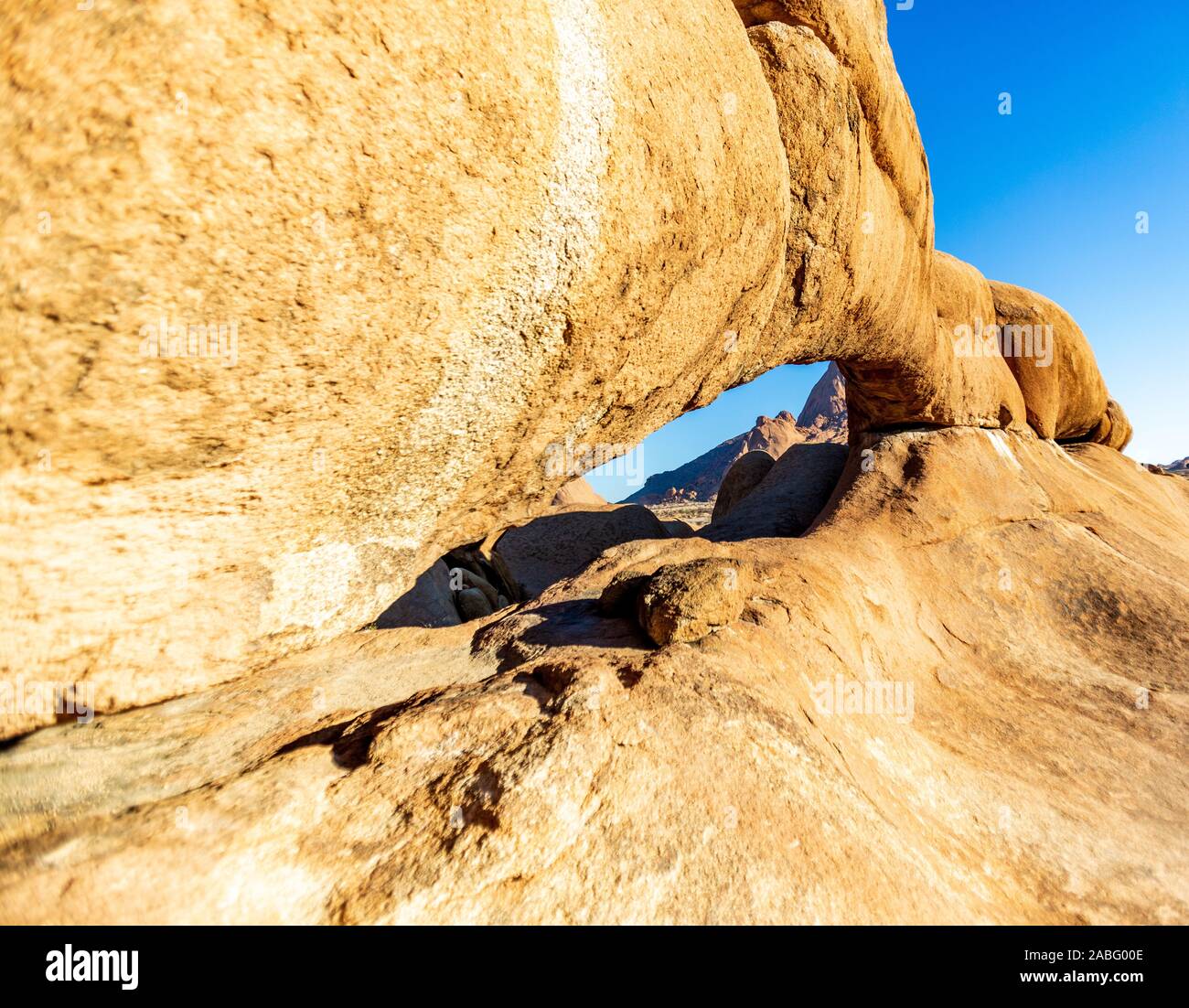 The Spitzkoppe landscape in Namibia Stock Photo - Alamy