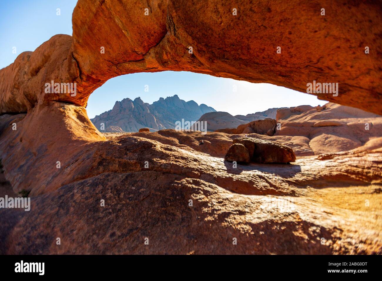 The Spitzkoppe landscape in Namibia Stock Photo - Alamy
