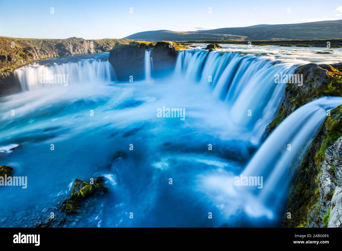 Aerial godafoss hi-res stock photography and images - Alamy