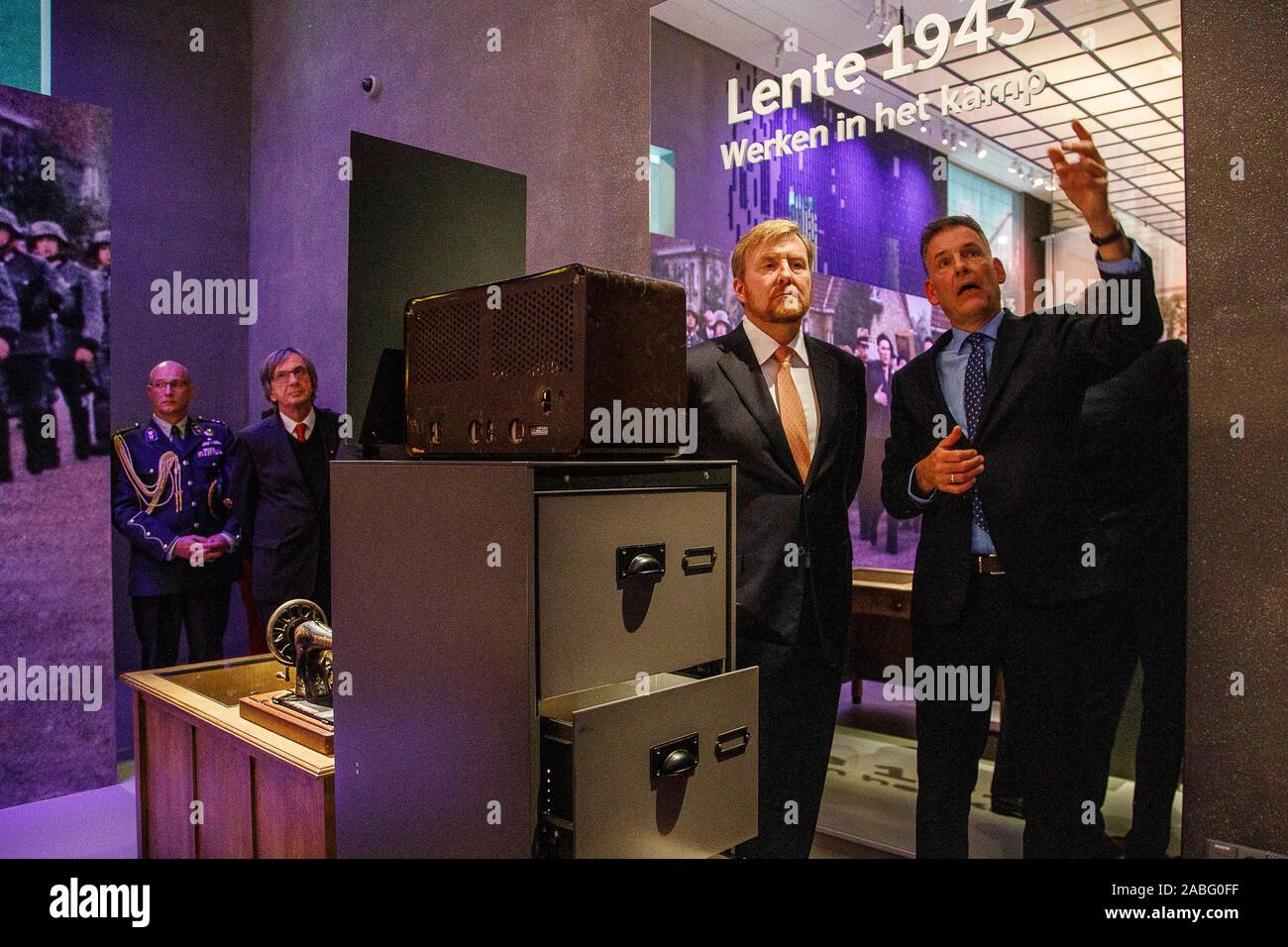 Vught, Netherlands. 27th Nov, 2019. VUGHT, Opening Nationaal Monument ...