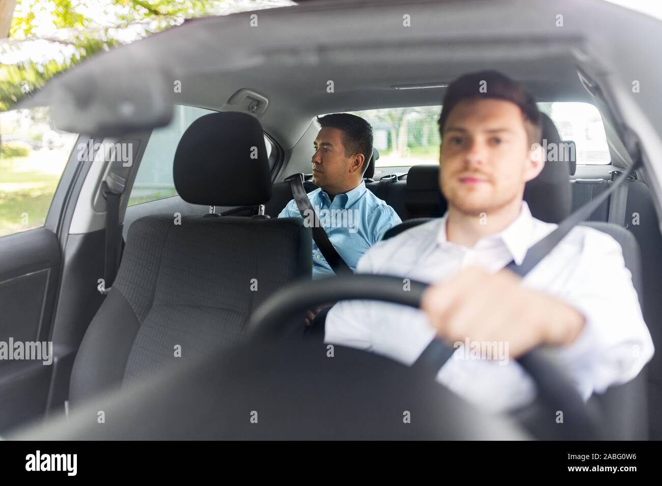 Hispanic man male driver passenger service hi-res stock photography and ...