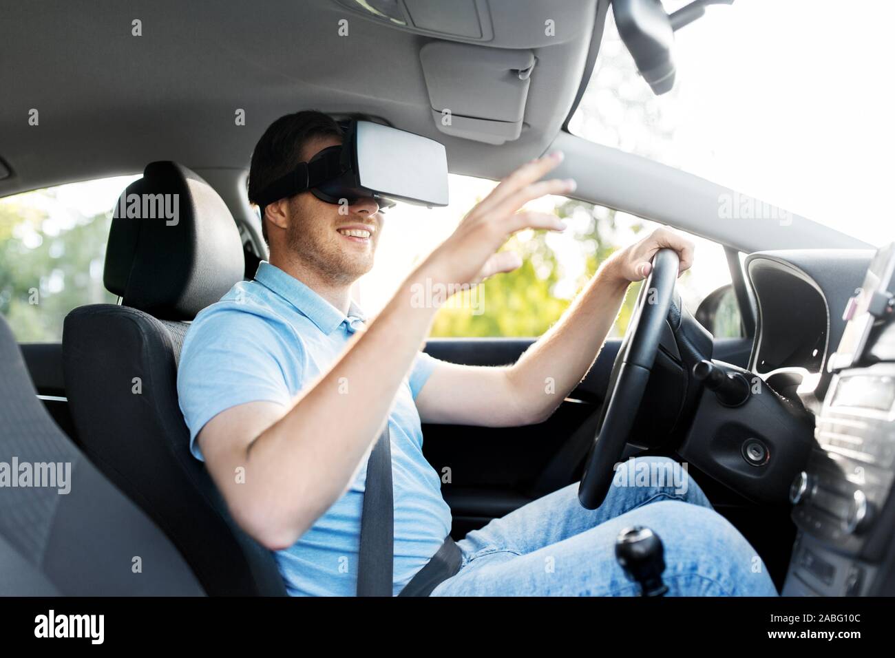 Car glasses man hi-res stock photography and images - Alamy
