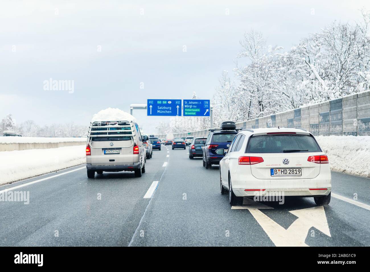 Traffic jam in austria High Resolution Stock Photography and Images - Alamy