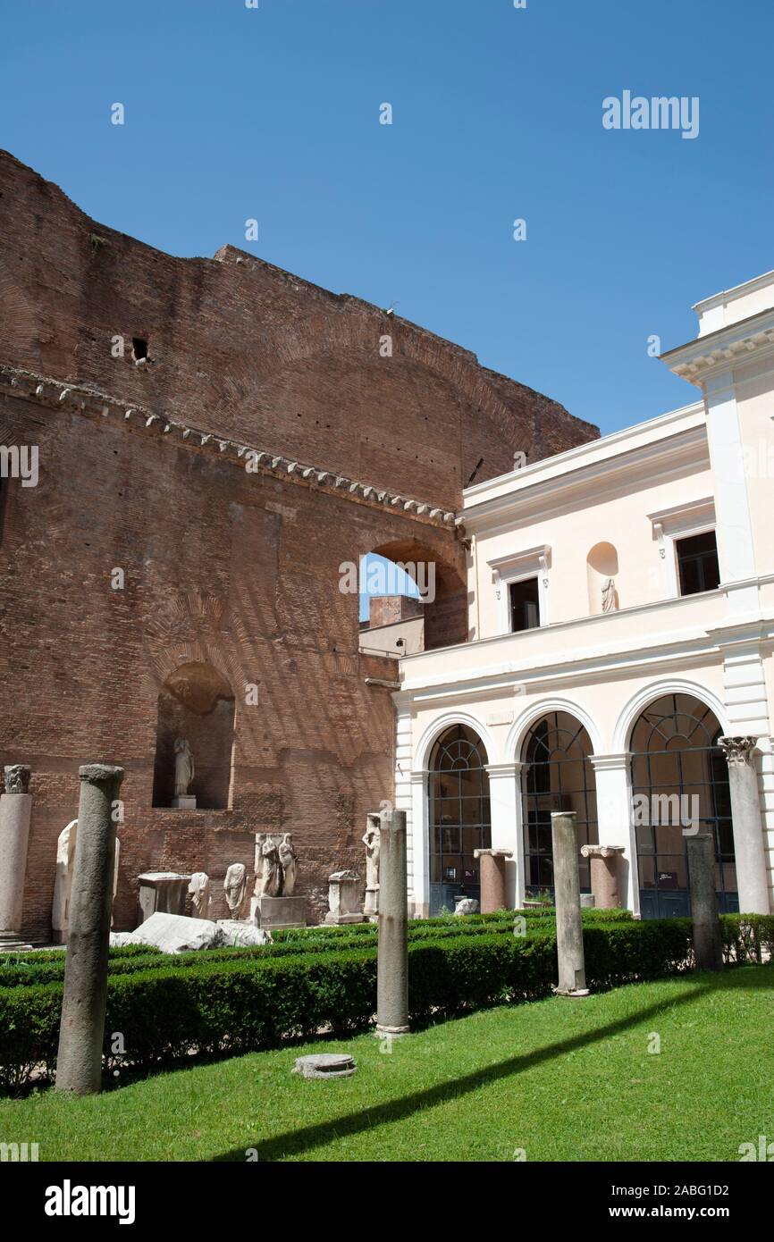 Baths of diocletian museum hi-res stock photography and images - Alamy