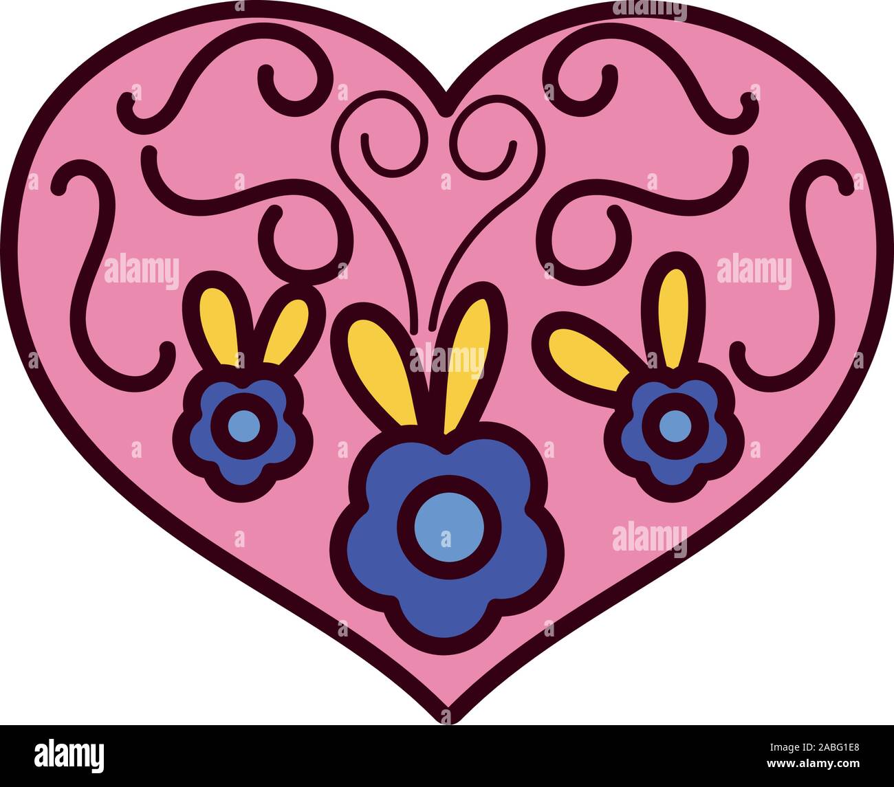 Heart shape design, Love passion romantic health wedding romance and ...