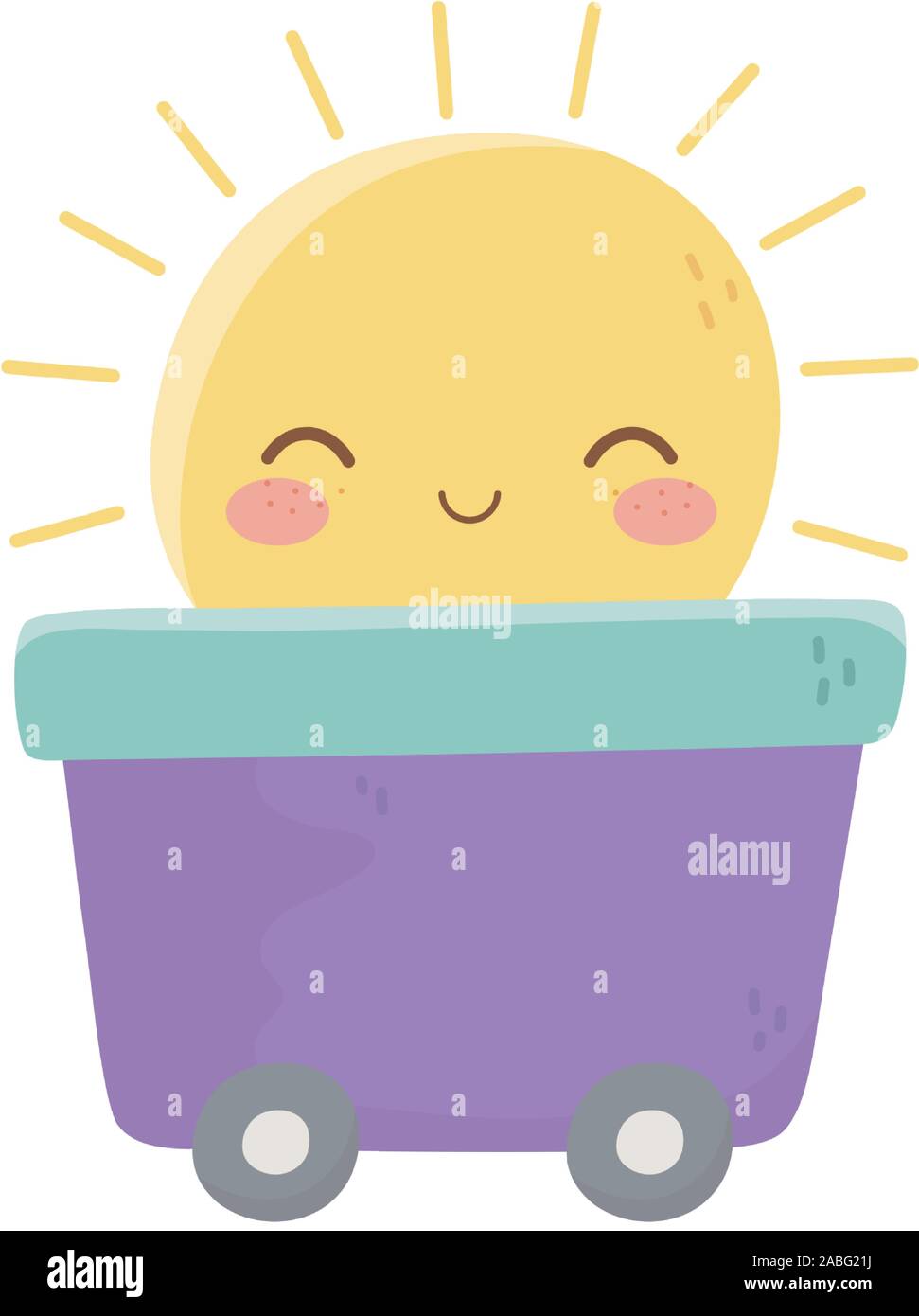 Sun cartoon design, Abstract summer nature tropical season holiday and ...