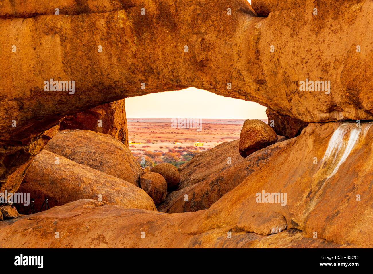 The Spitzkoppe landscape in Namibia Stock Photo - Alamy
