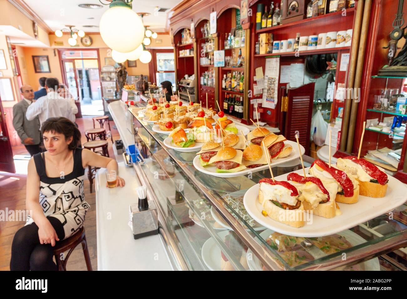 Spanish tapas pinchos hi-res stock photography and images - Alamy