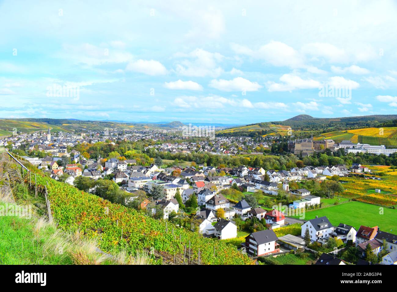Ahr valley in October Stock Photo - Alamy