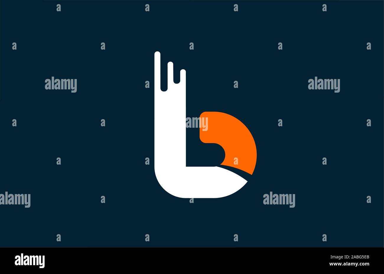 orange white creative number 6 logo icon for company design. Suitable ...