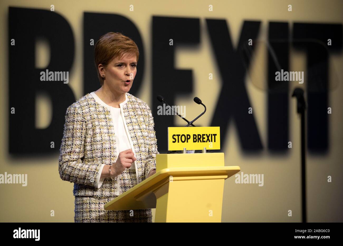 SNP leader Nicola Sturgeon launches the SNP???s General Election ...