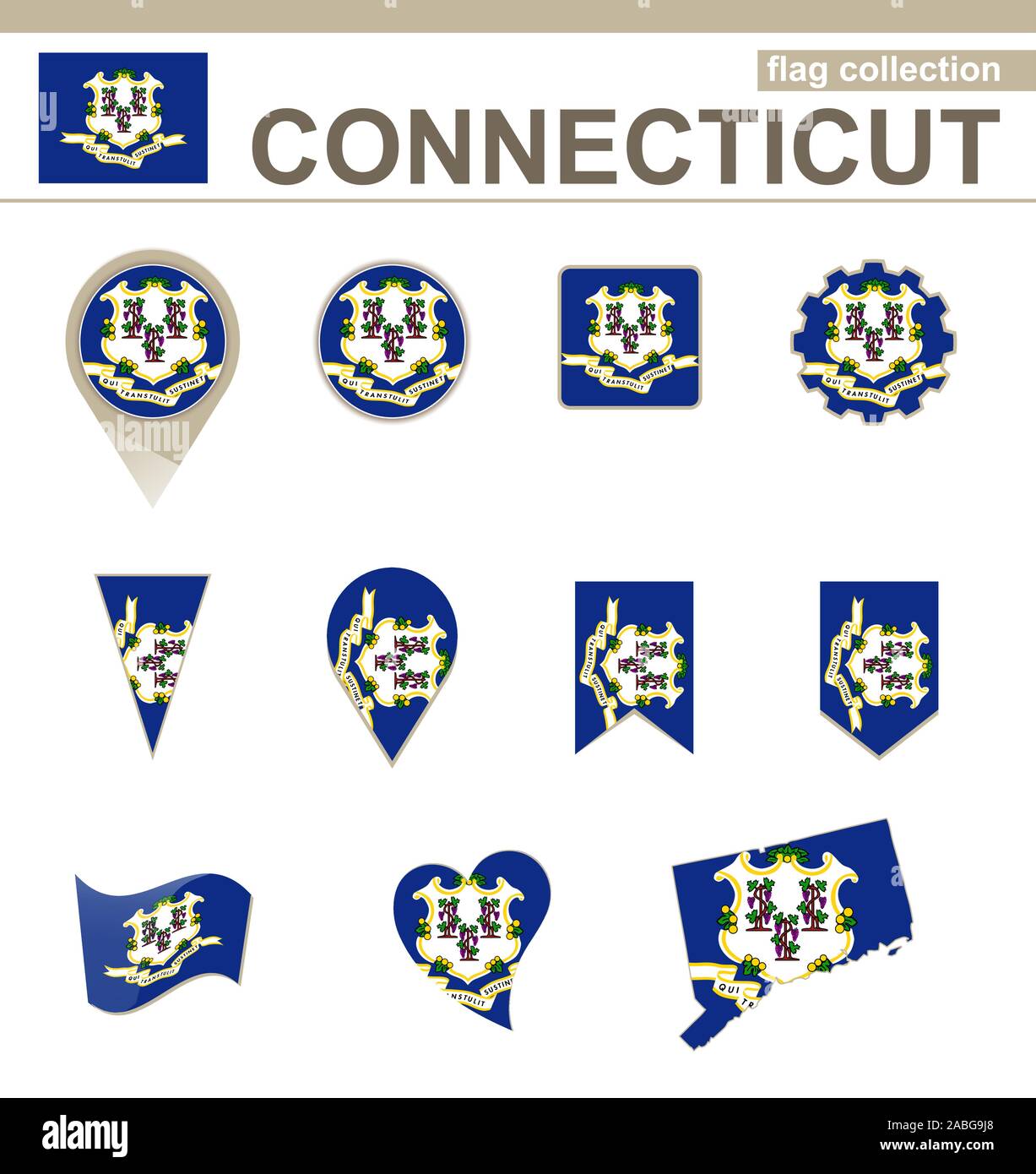 Map of the east coast Stock Vector Images - Alamy