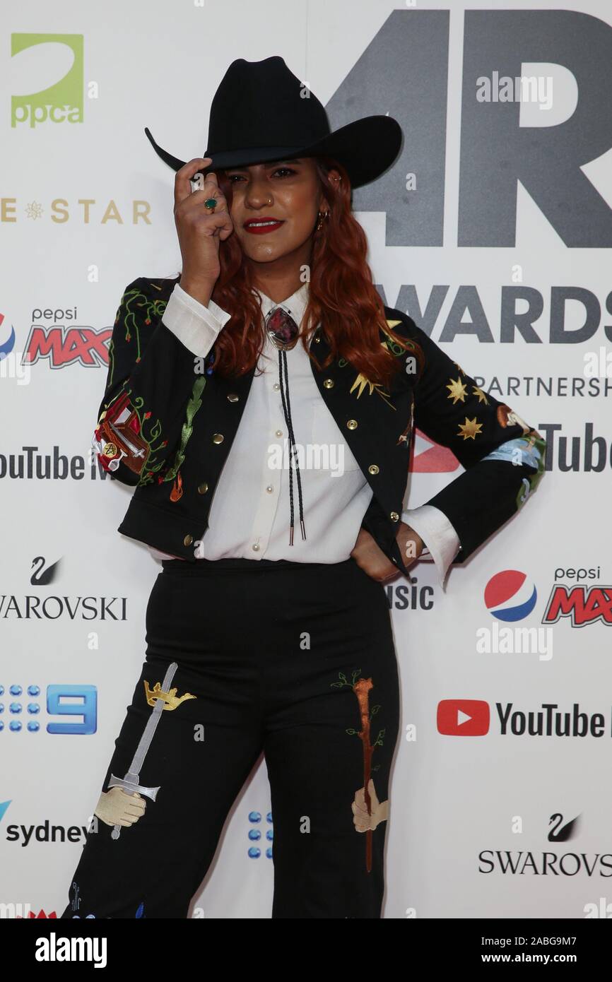 November 27, 2019: CHARLIE COLLINS arrives for the 33rd Annual ARIA ...