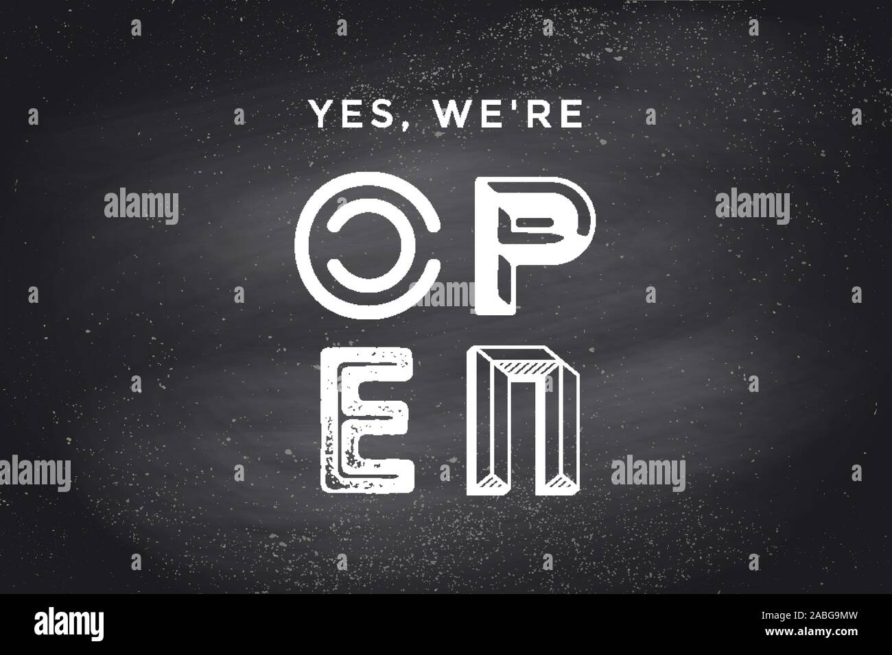 Open. Sign board for door sign, banner, poster with text Open Stock ...