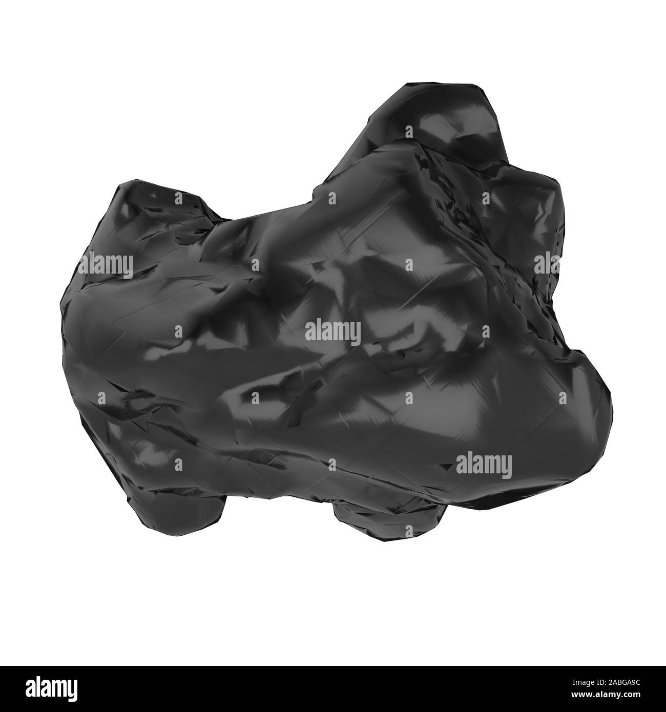 abstract noisy circular shape on white background with strange physical ...