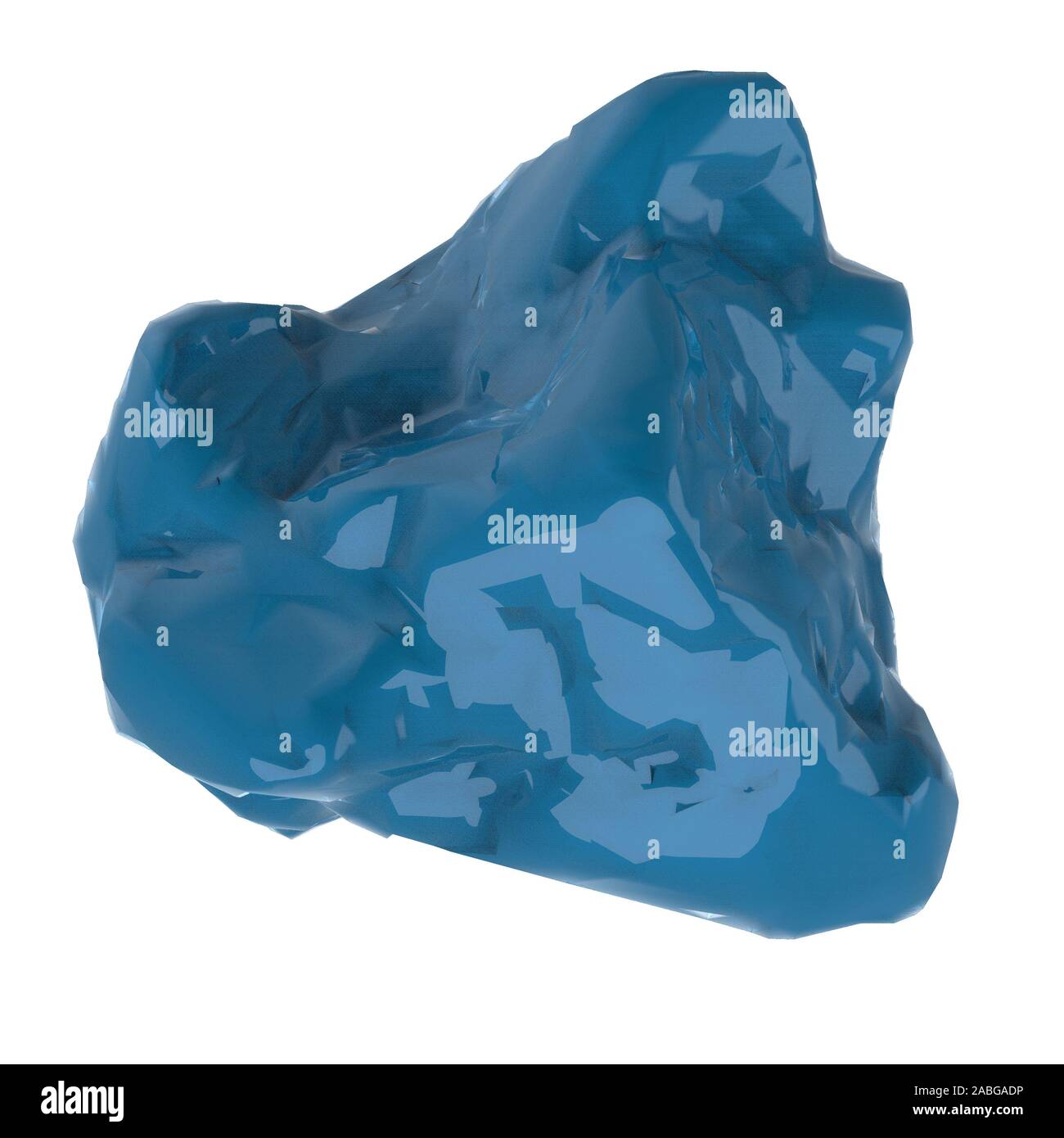 abstract noisy circular shape on white background with strange physical ...