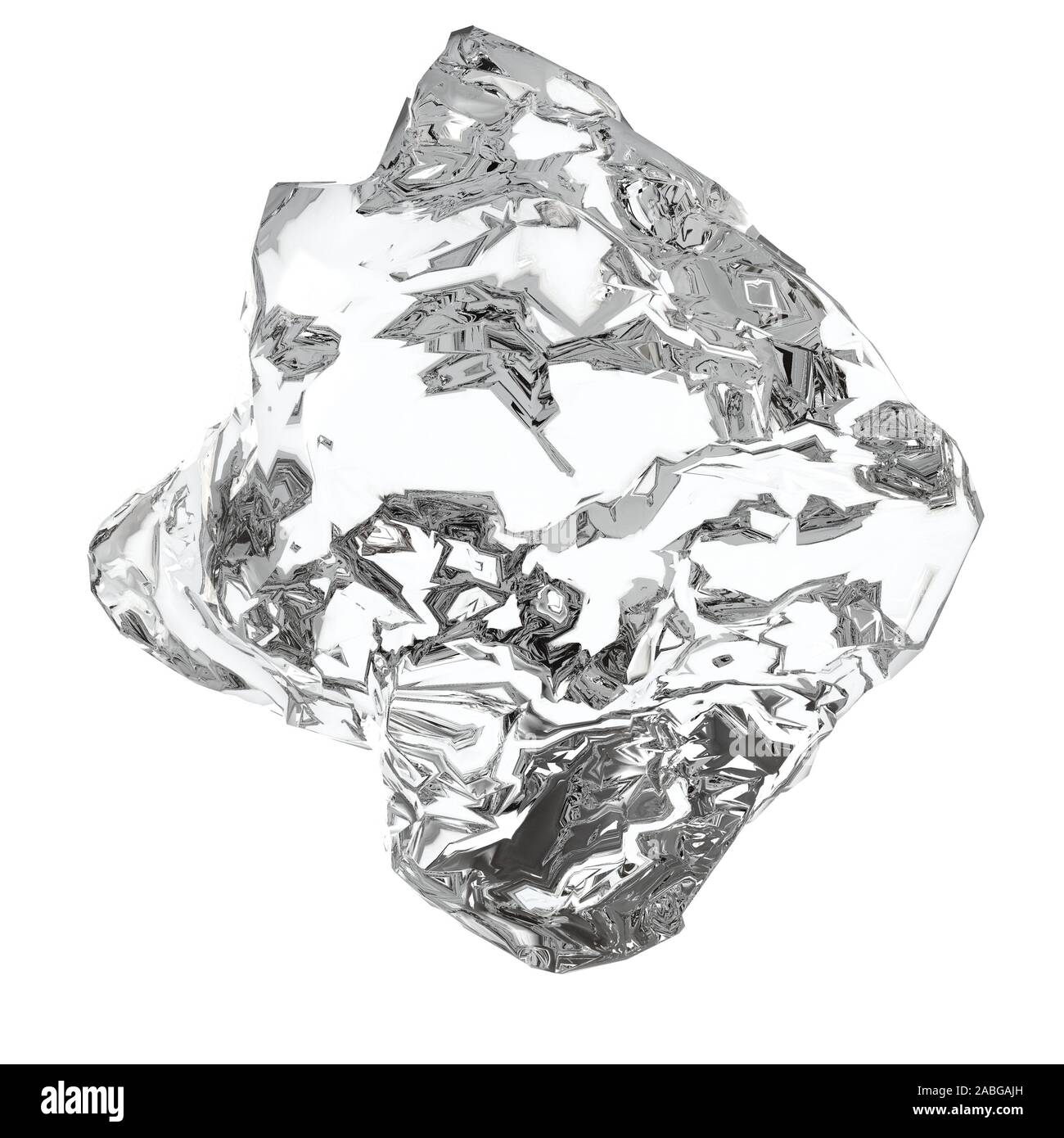 abstract noisy circular shape on white background with strange physical ...