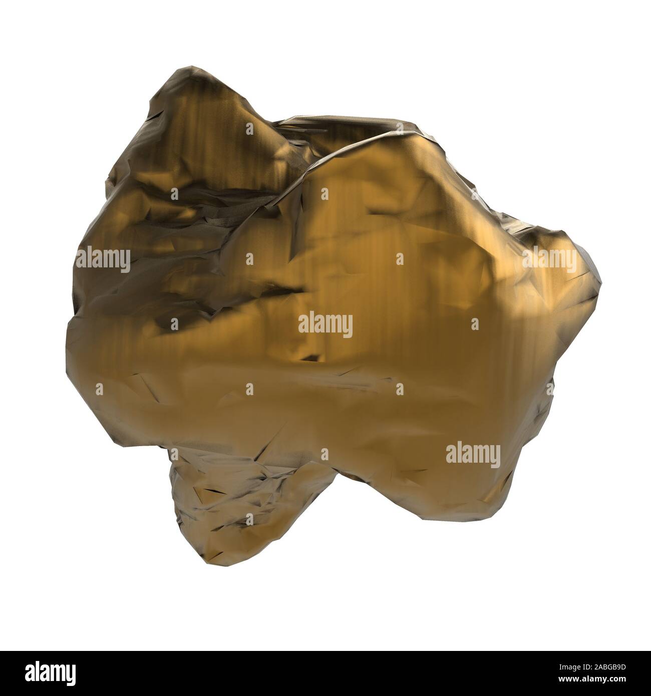 abstract noisy circular shape on white background with strange physical ...