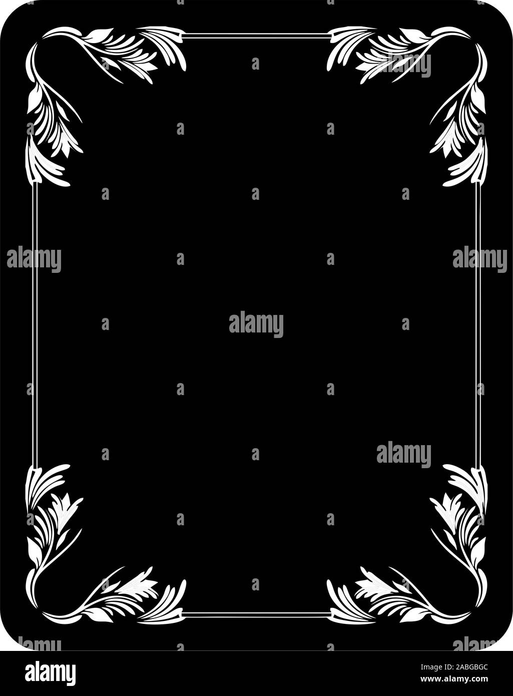 photo frame and border vector designs Stock Photo - Alamy