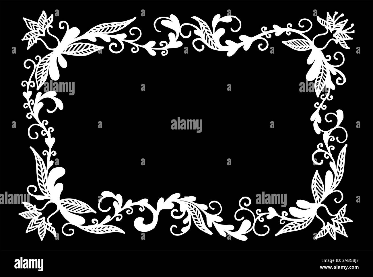 photo frame and border vector designs Stock Photo - Alamy