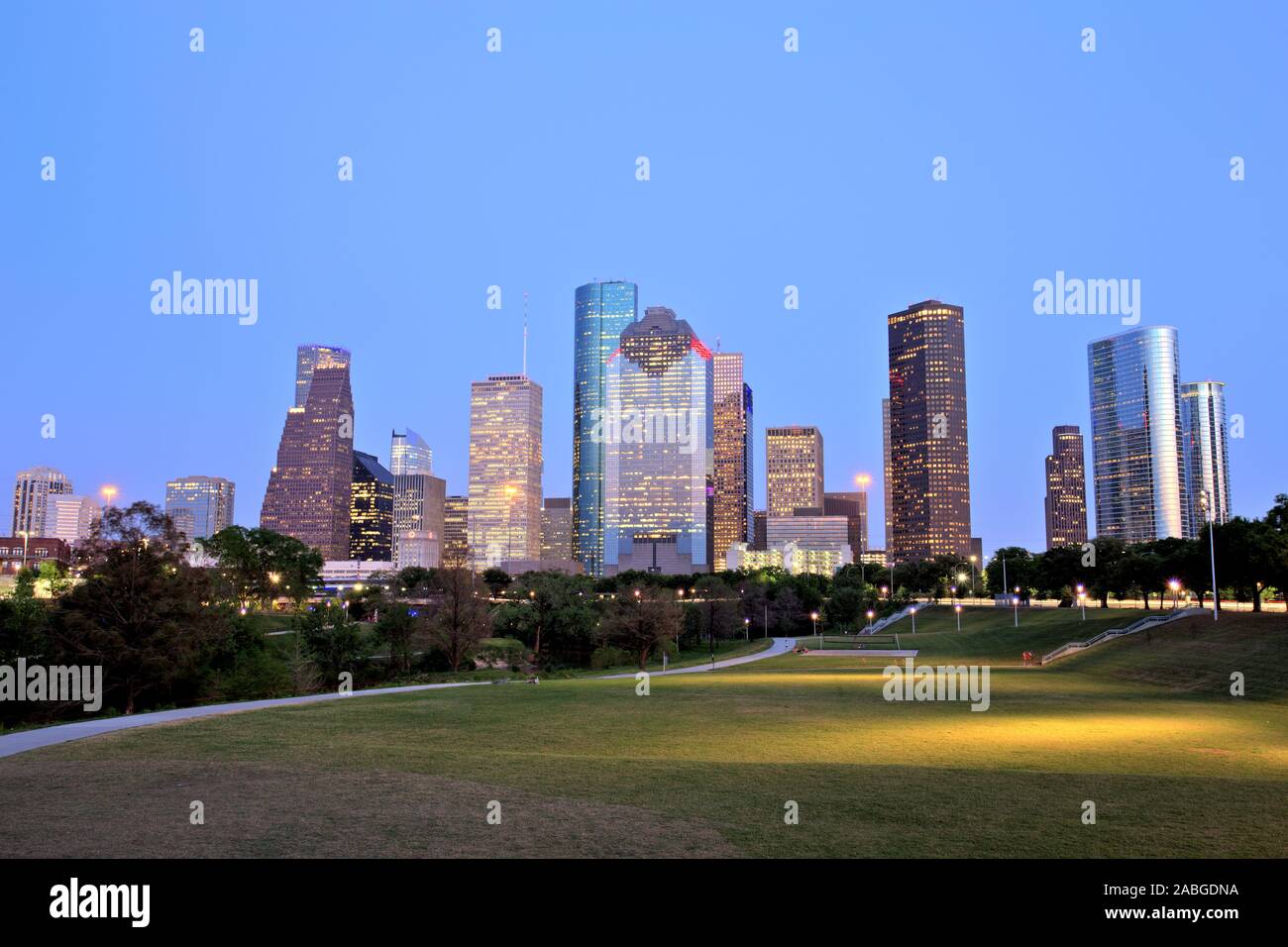 Houston Skyline, Texas Stock Photo - Alamy
