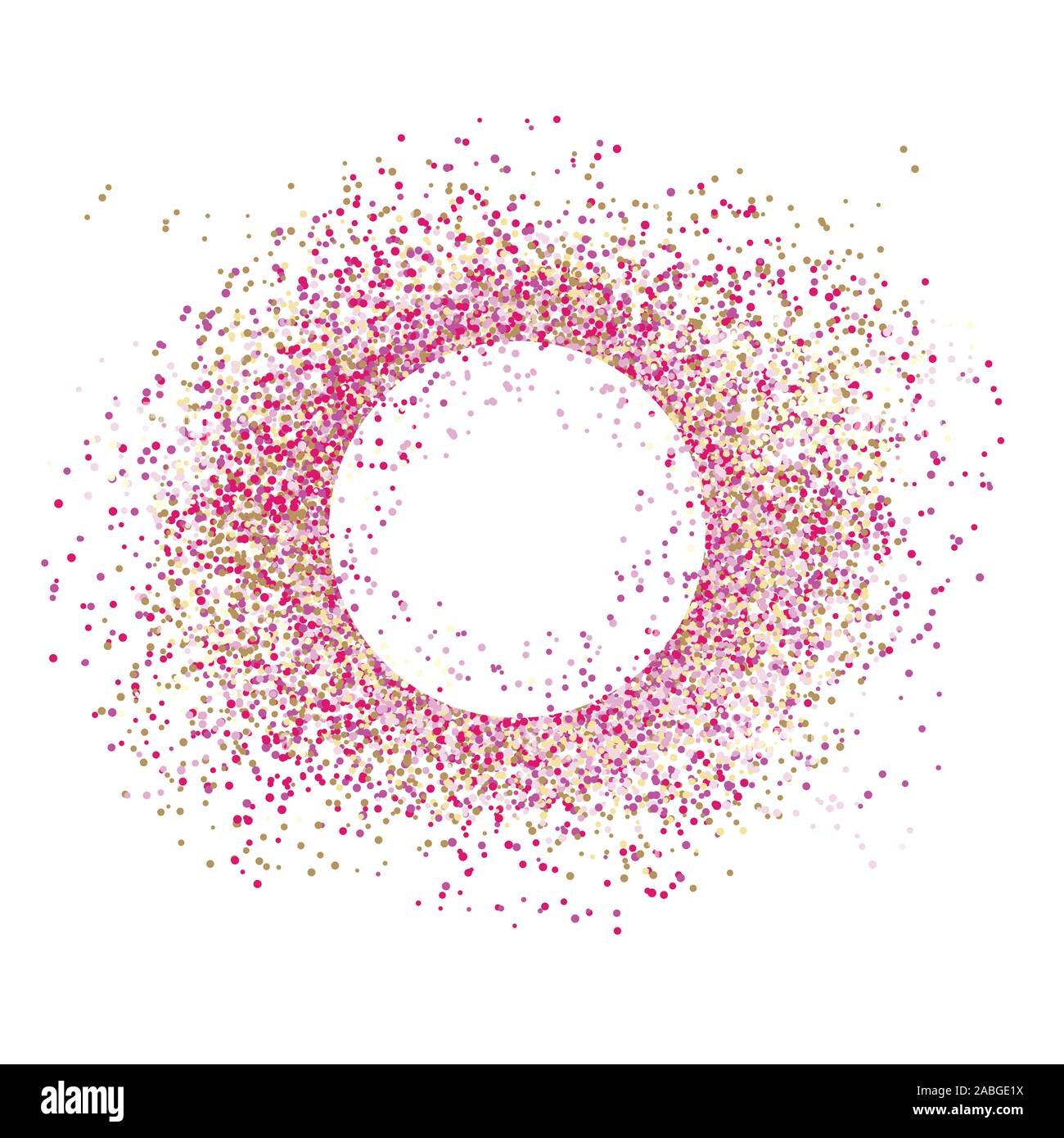 Vector confetti splash dots isolated burst colors Stock Vector Image ...