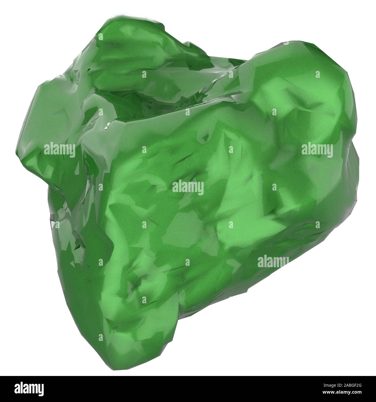 abstract noisy circular shape on white background with strange physical ...