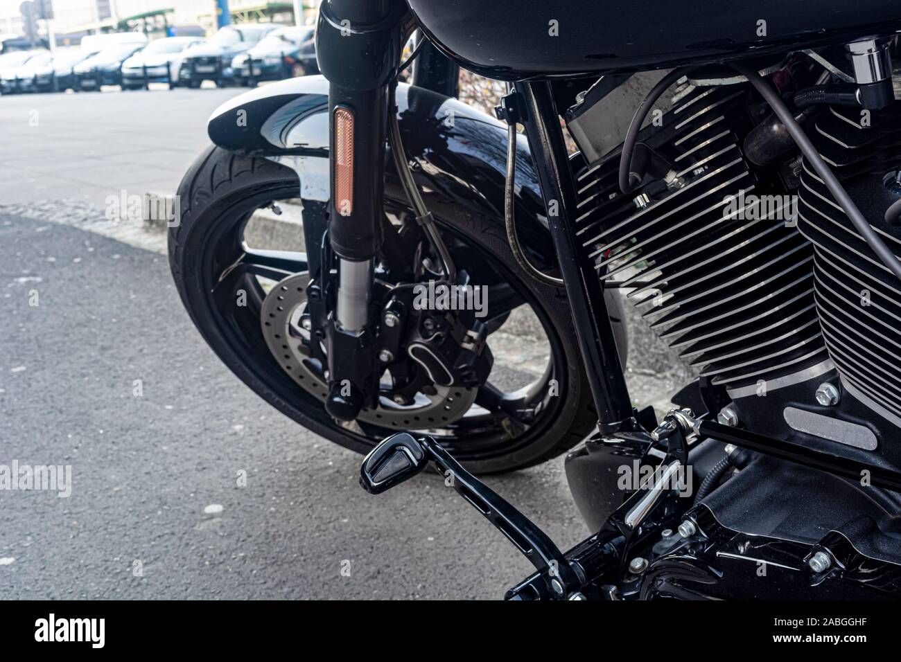 Motorcycle wheel hi-res stock photography and images - Alamy