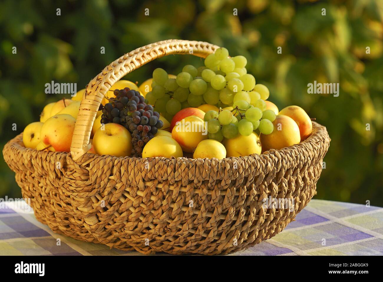 Food, Korb, Obstkorb Stock Photo - Alamy