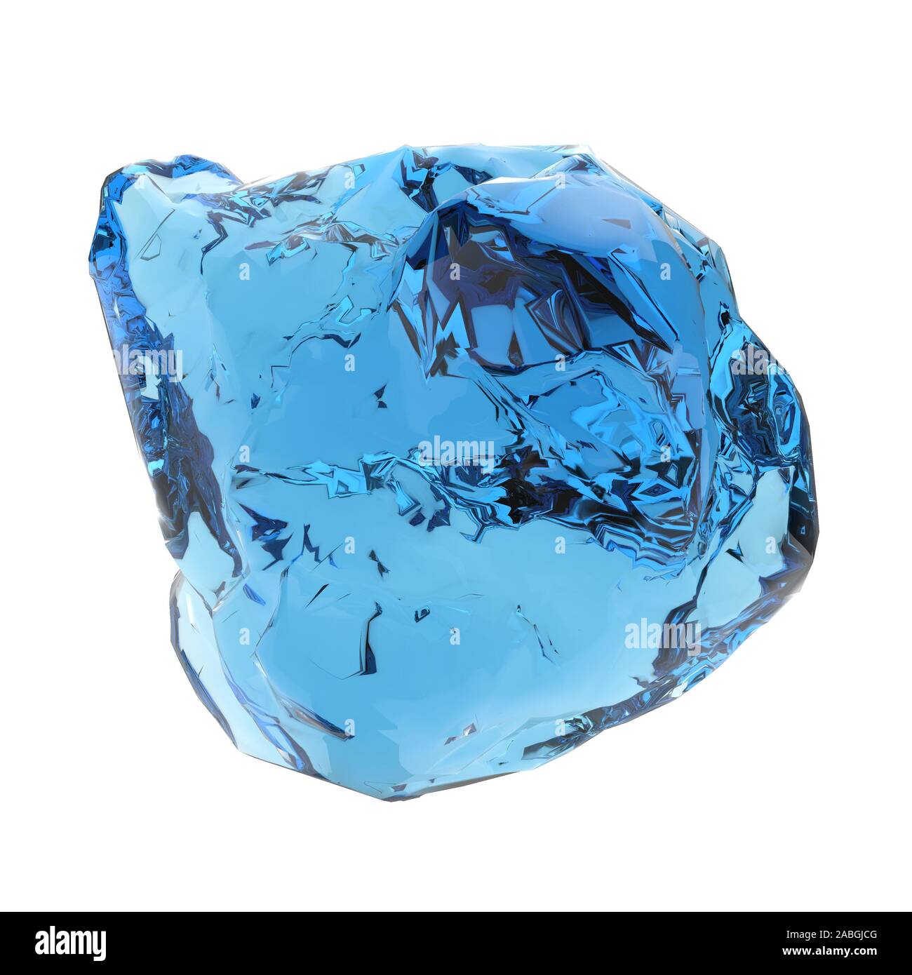 abstract noisy circular shape on white background with strange physical ...