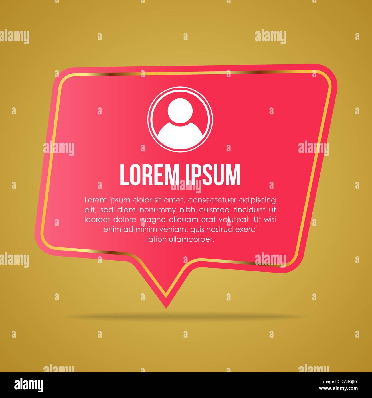 Creative testimonials template with different shapes. Testimonial ...