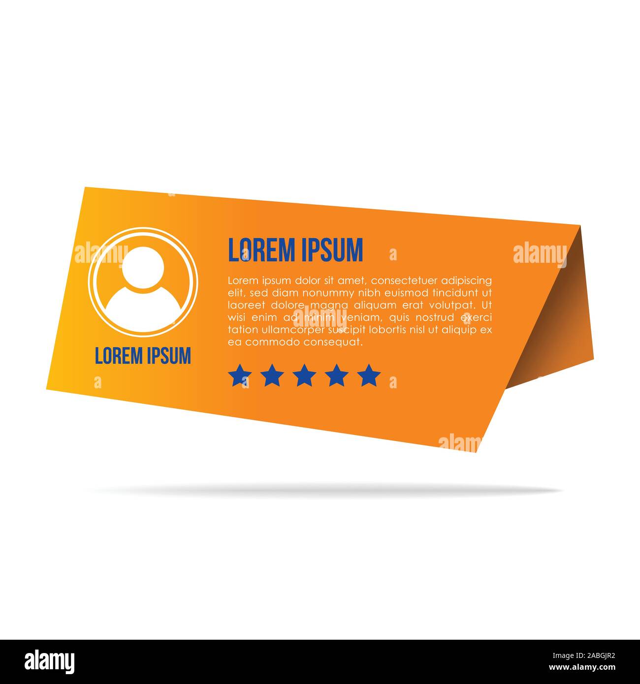 Creative testimonials template with different shapes. Testimonial ...