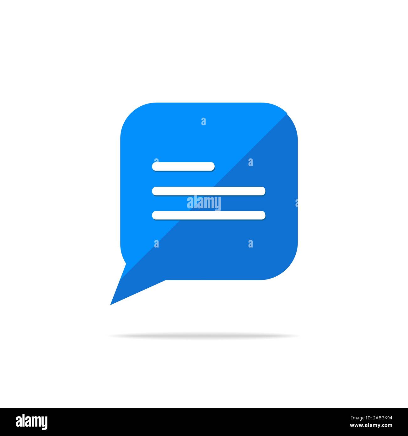 Typing in a chat bubble icon, comment sign symbol Stock Vector Image ...