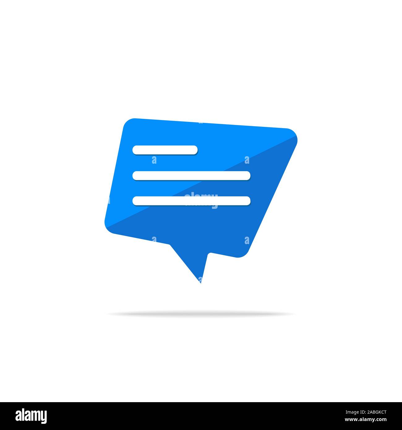 Typing in a chat bubble icon, comment sign symbol Stock Vector Image ...