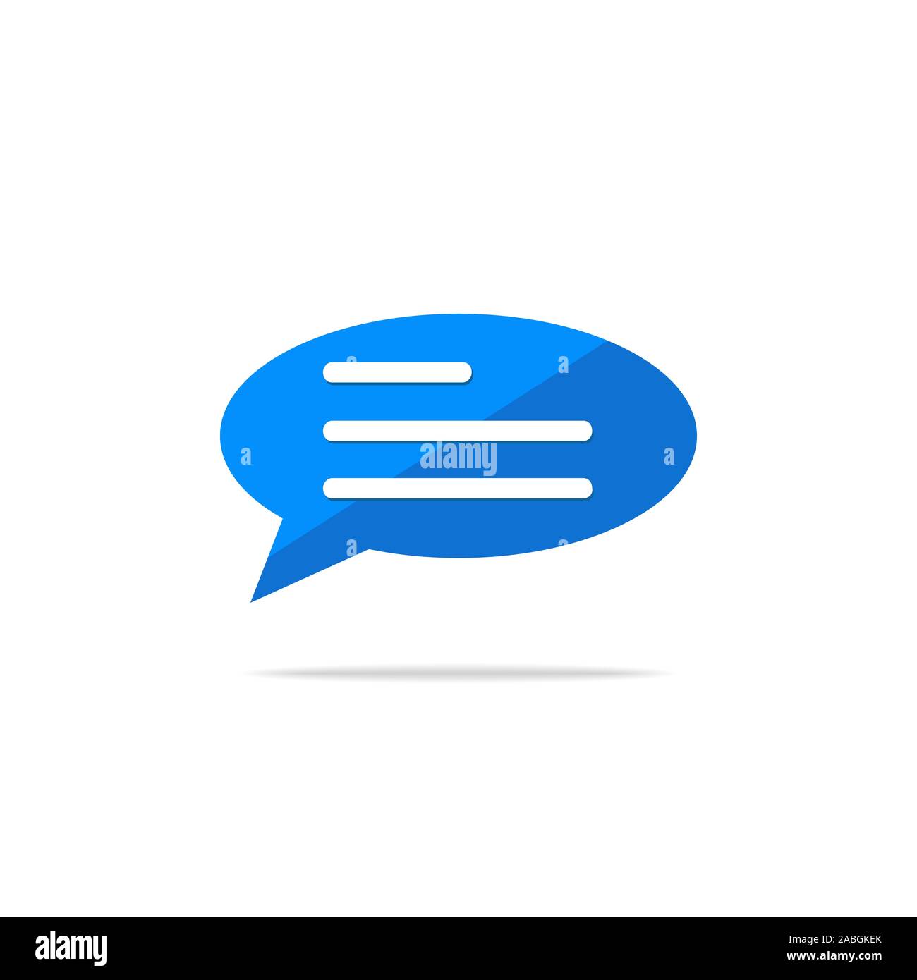 Typing in a chat bubble icon, comment sign symbol Stock Vector Image ...