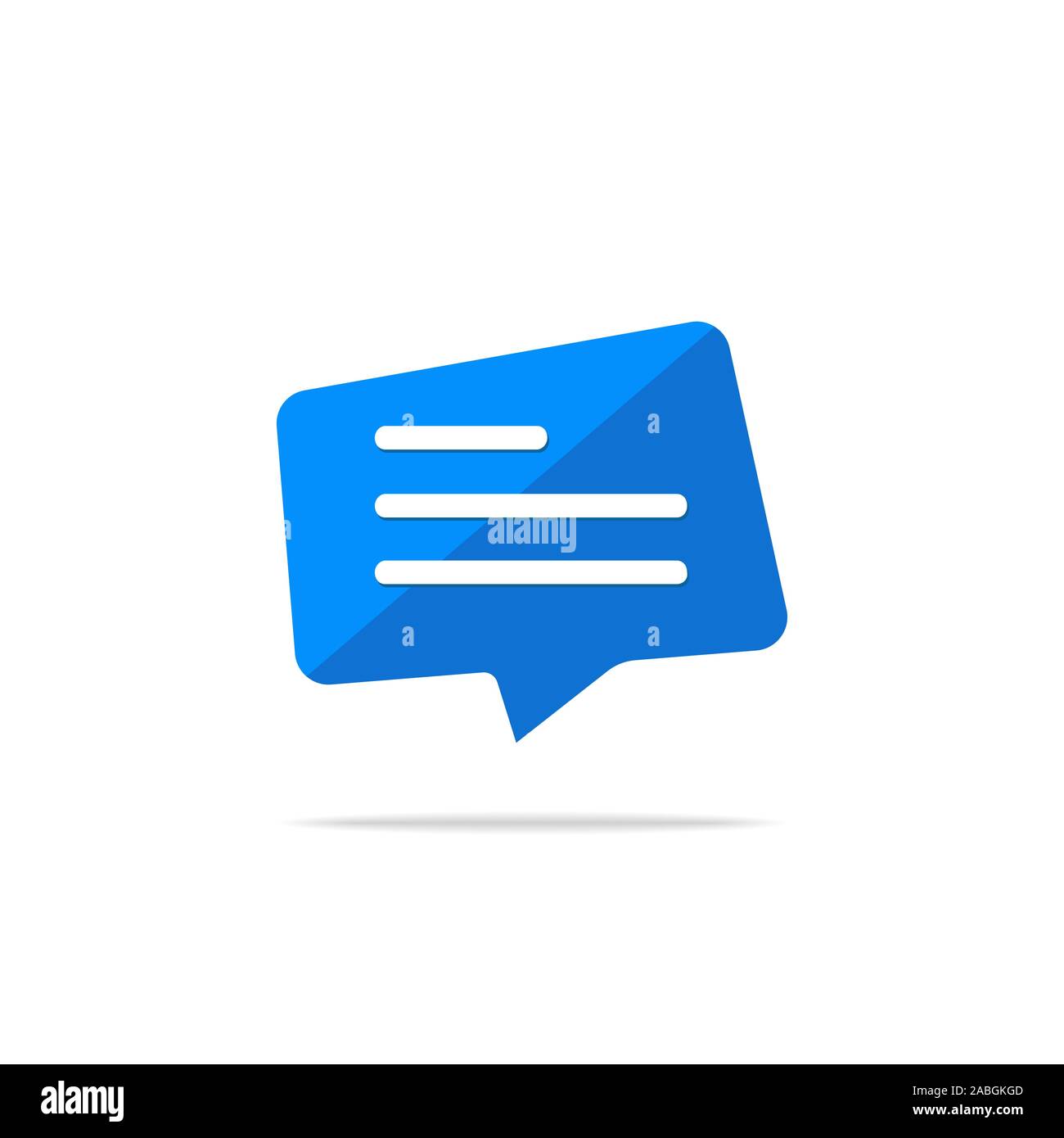 Typing in a chat bubble icon, comment sign symbol Stock Vector Image ...
