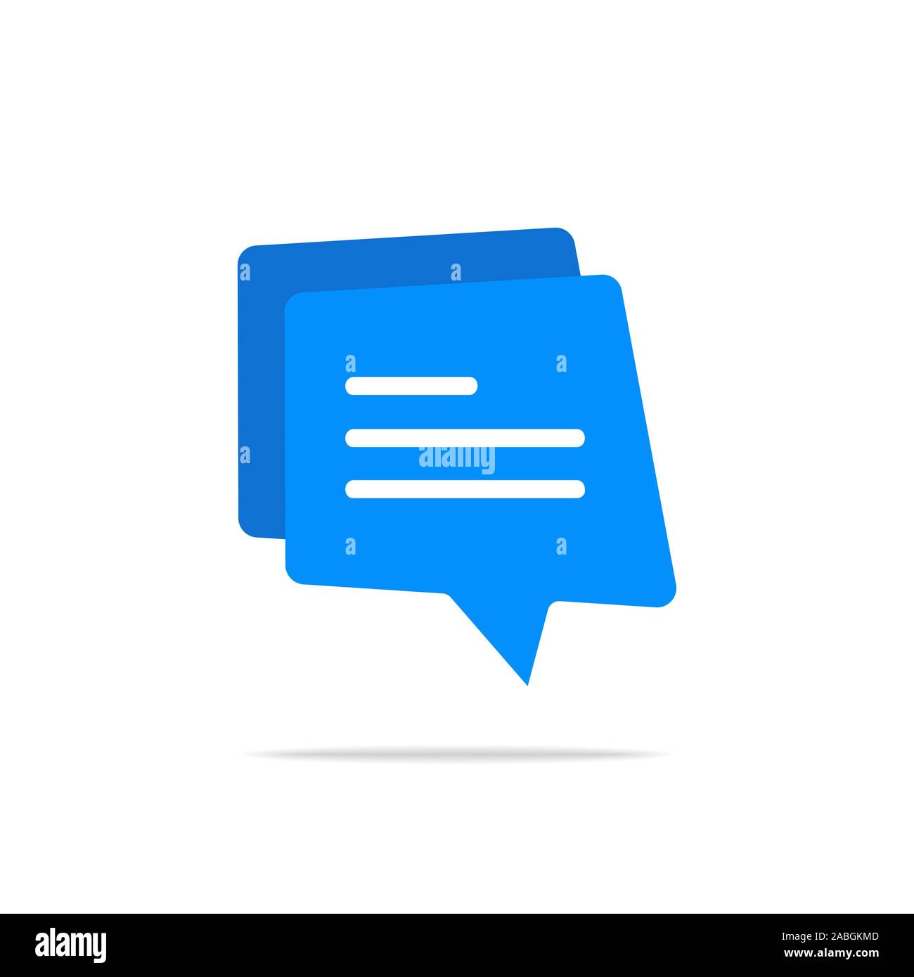 Typing in a chat bubble icon, comment sign symbol Stock Vector Image ...