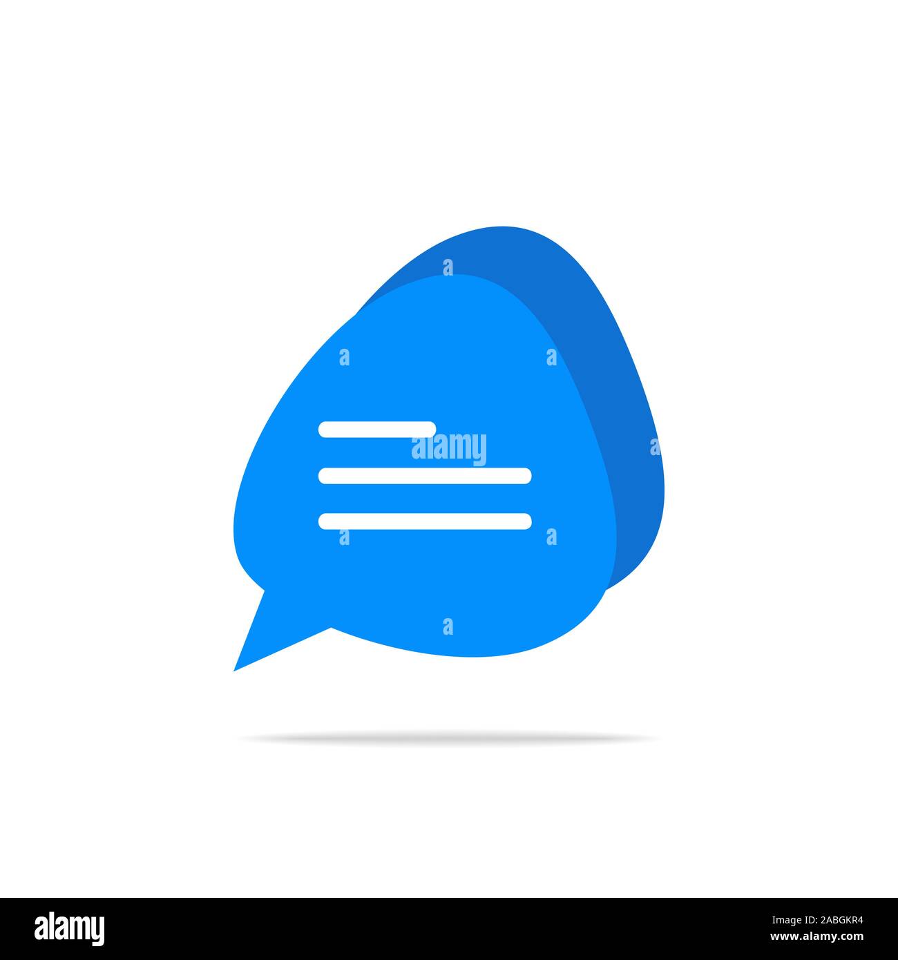 Typing in a chat bubble icon, comment sign symbol Stock Vector Image ...