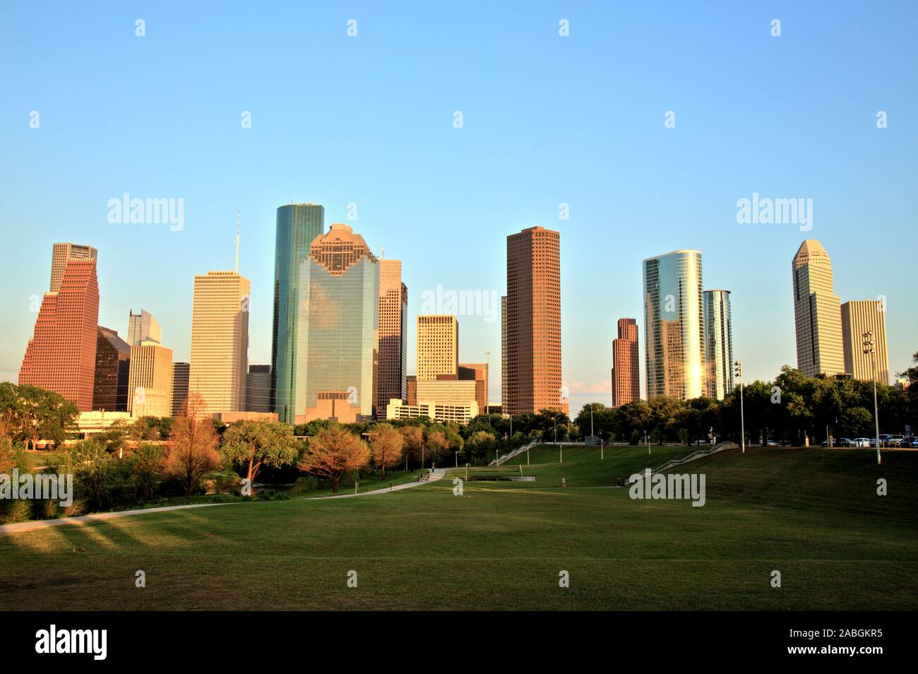 Houston Skyline, Texas Stock Photo - Alamy