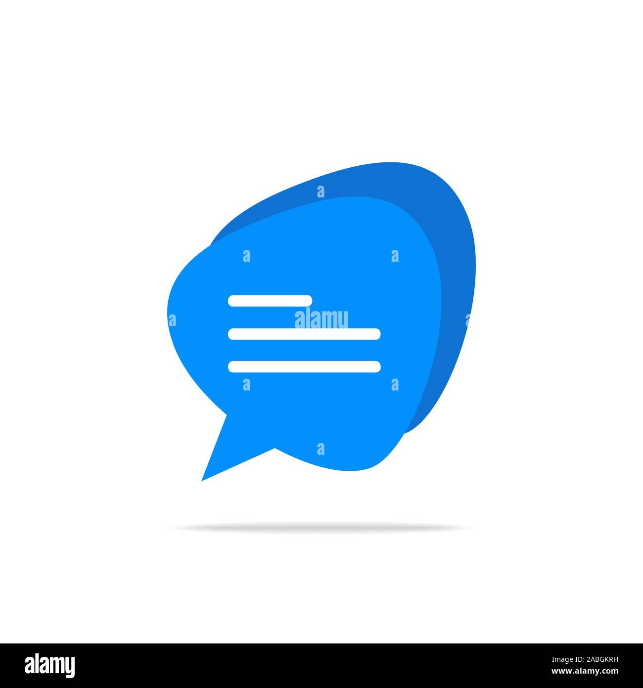 Typing in a chat bubble icon, comment sign symbol Stock Vector Image & Art - Alamy