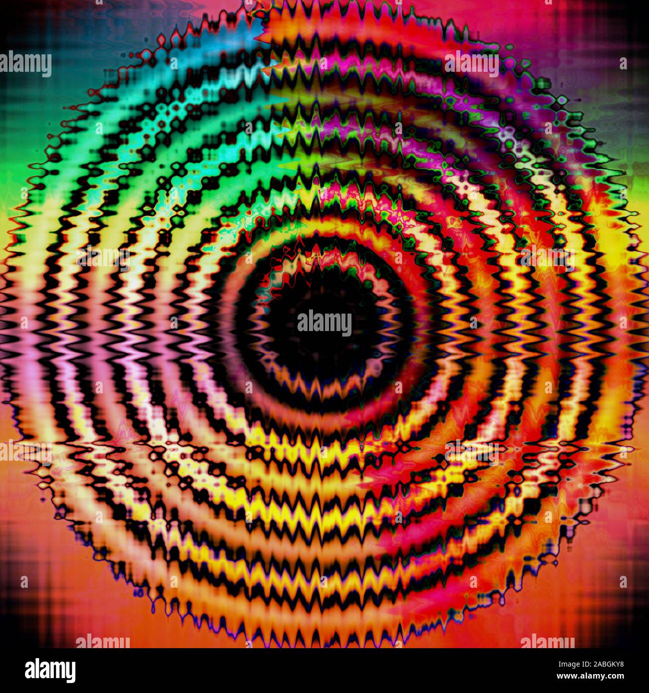 Radiating circles background hi-res stock photography and images - Alamy