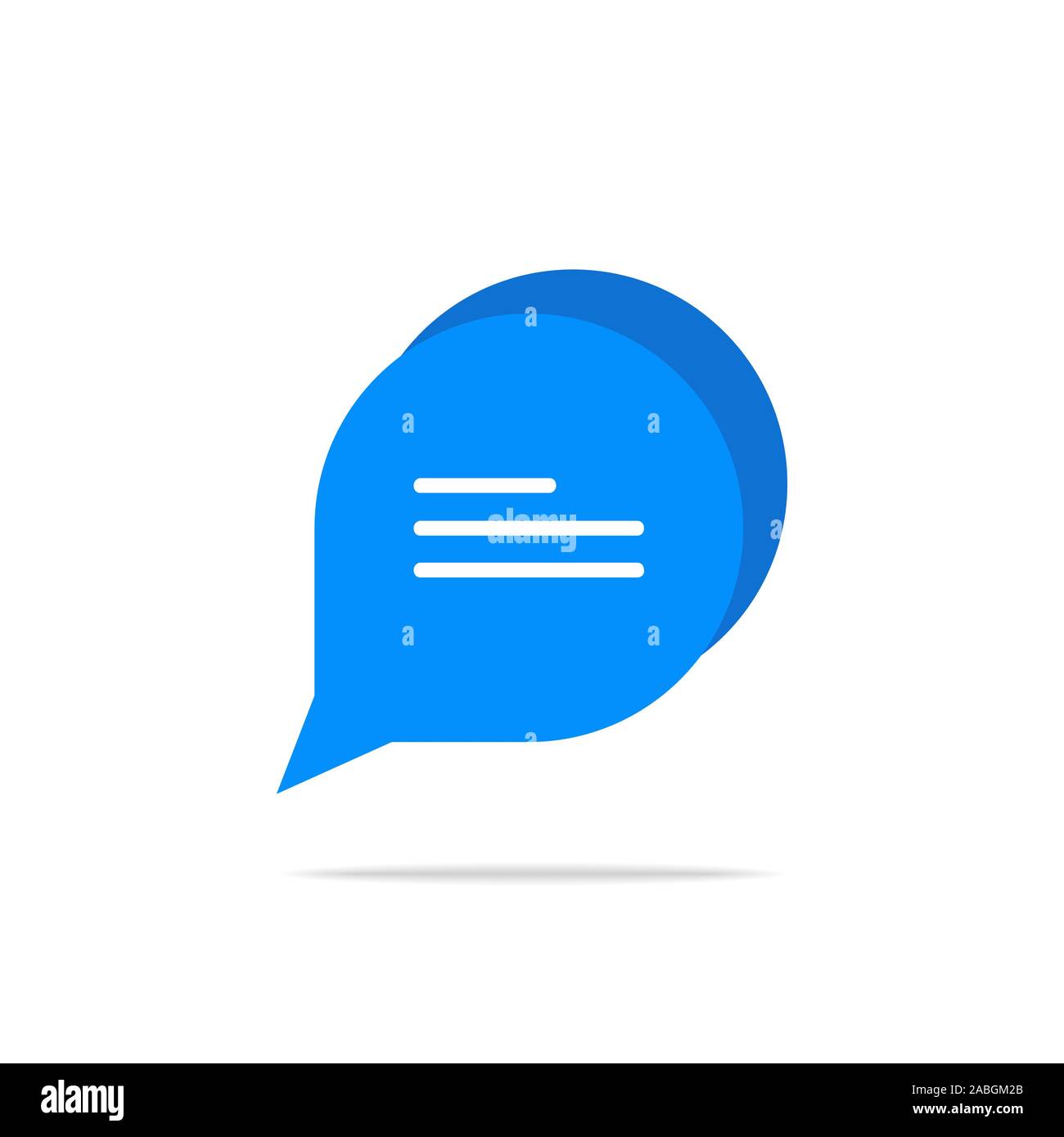 Typing in a chat bubble icon, comment sign symbol Stock Vector Image ...