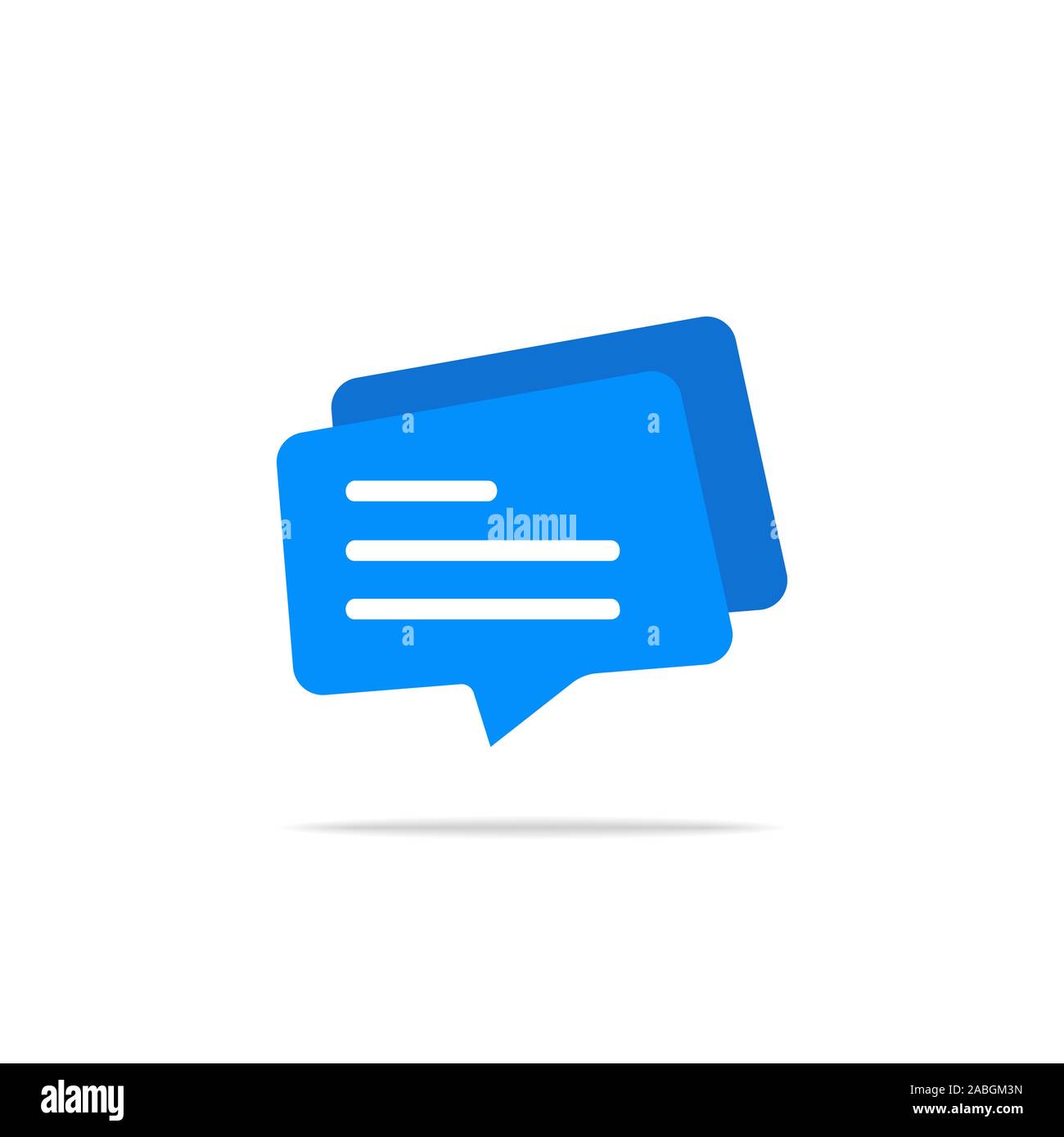 Typing in a chat bubble icon, comment sign symbol Stock Vector Image ...