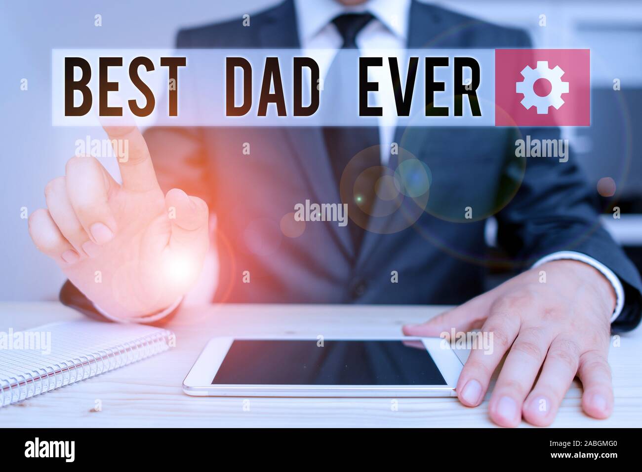 Word writing text Best Dad Ever. Business photo showcasing Appreciation ...