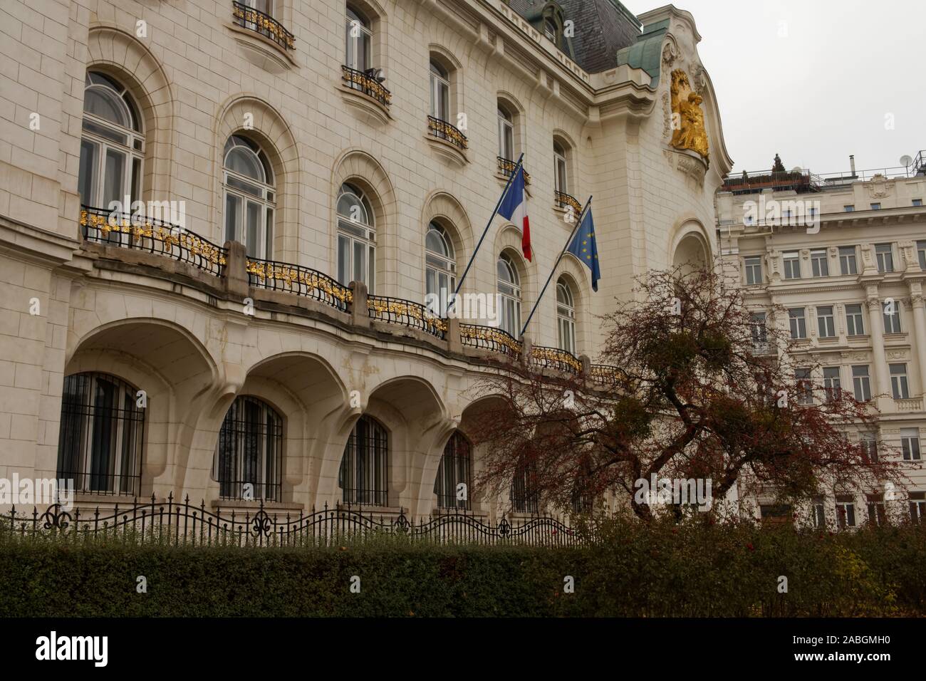 Vienna french embassy hi-res stock photography and images - Alamy