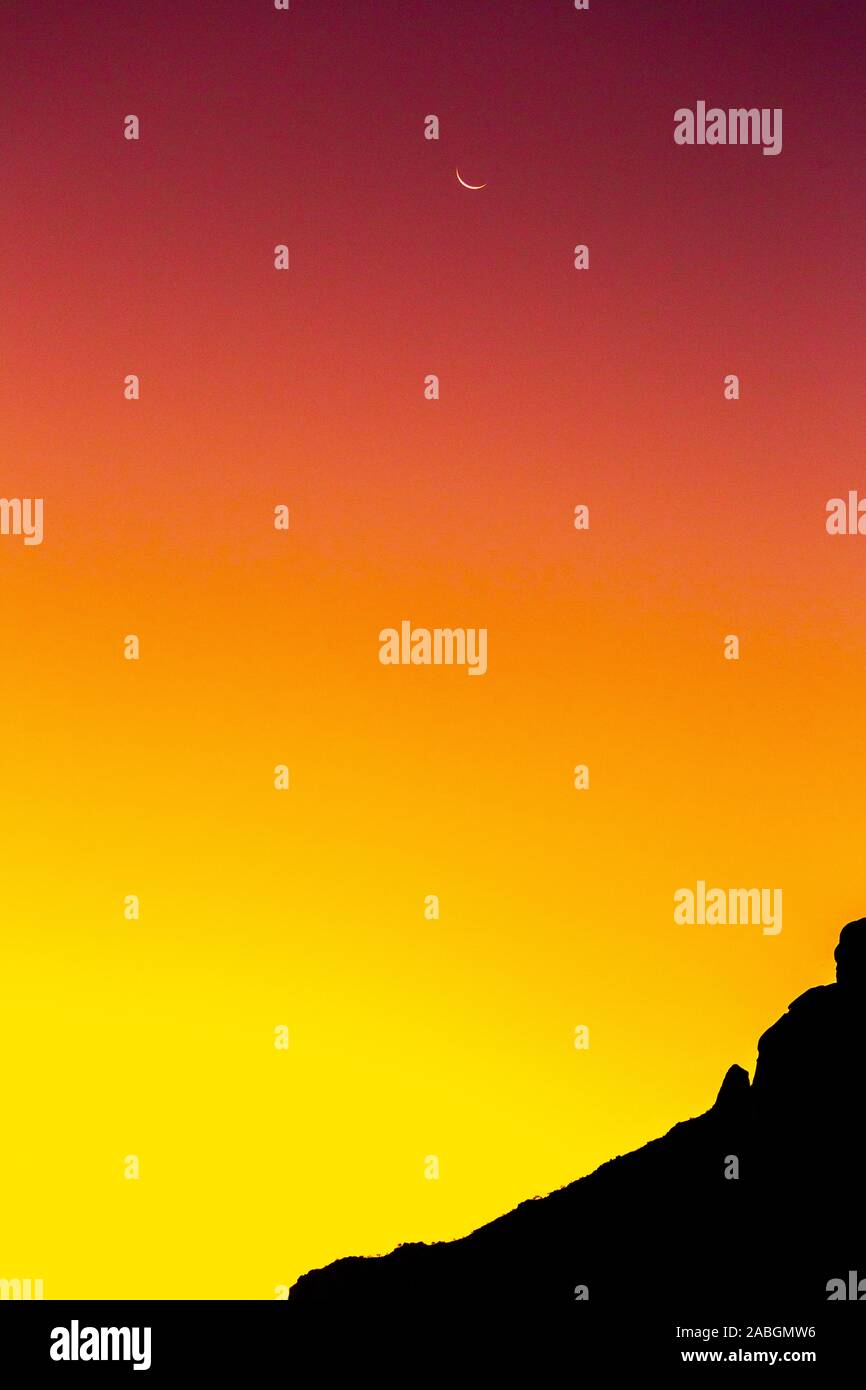 Sunset in Namibia, Africa Stock Photo - Alamy