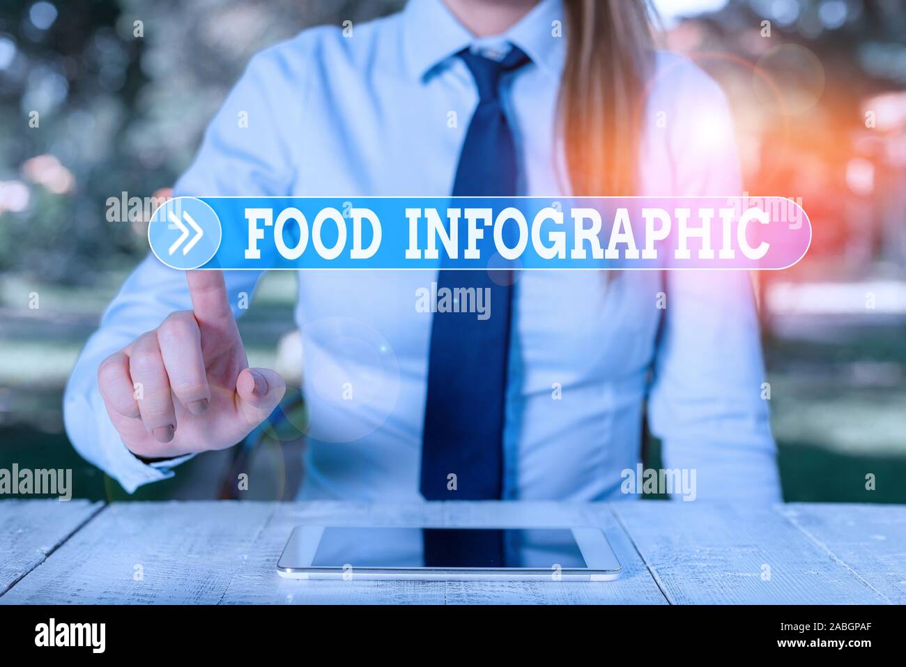 Word writing text Food Infographic. Business photo showcasing visual ...