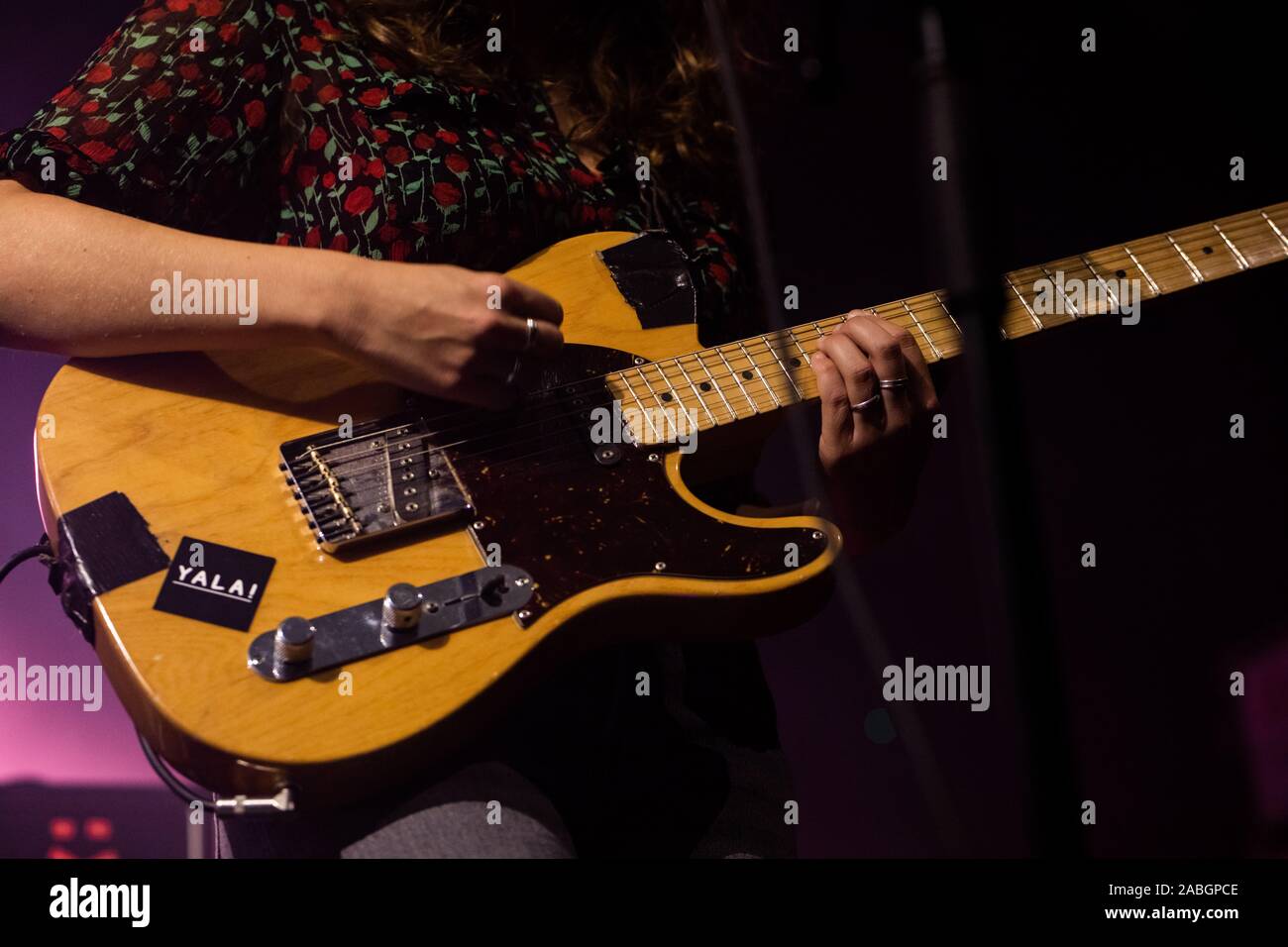 Newcastle/UK - 21st Sept 2019: The Big Moon band live on stage in ...