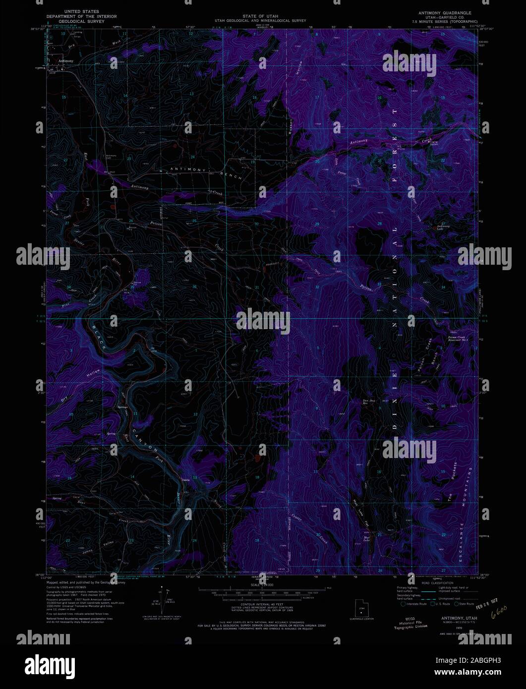 Antimony map hi-res stock photography and images - Alamy